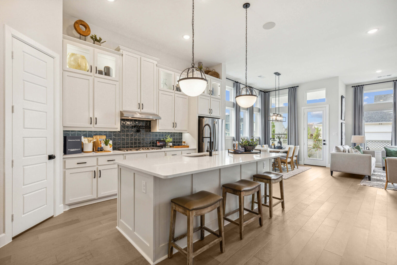 New David Weekley Homes models in Goodland, TX