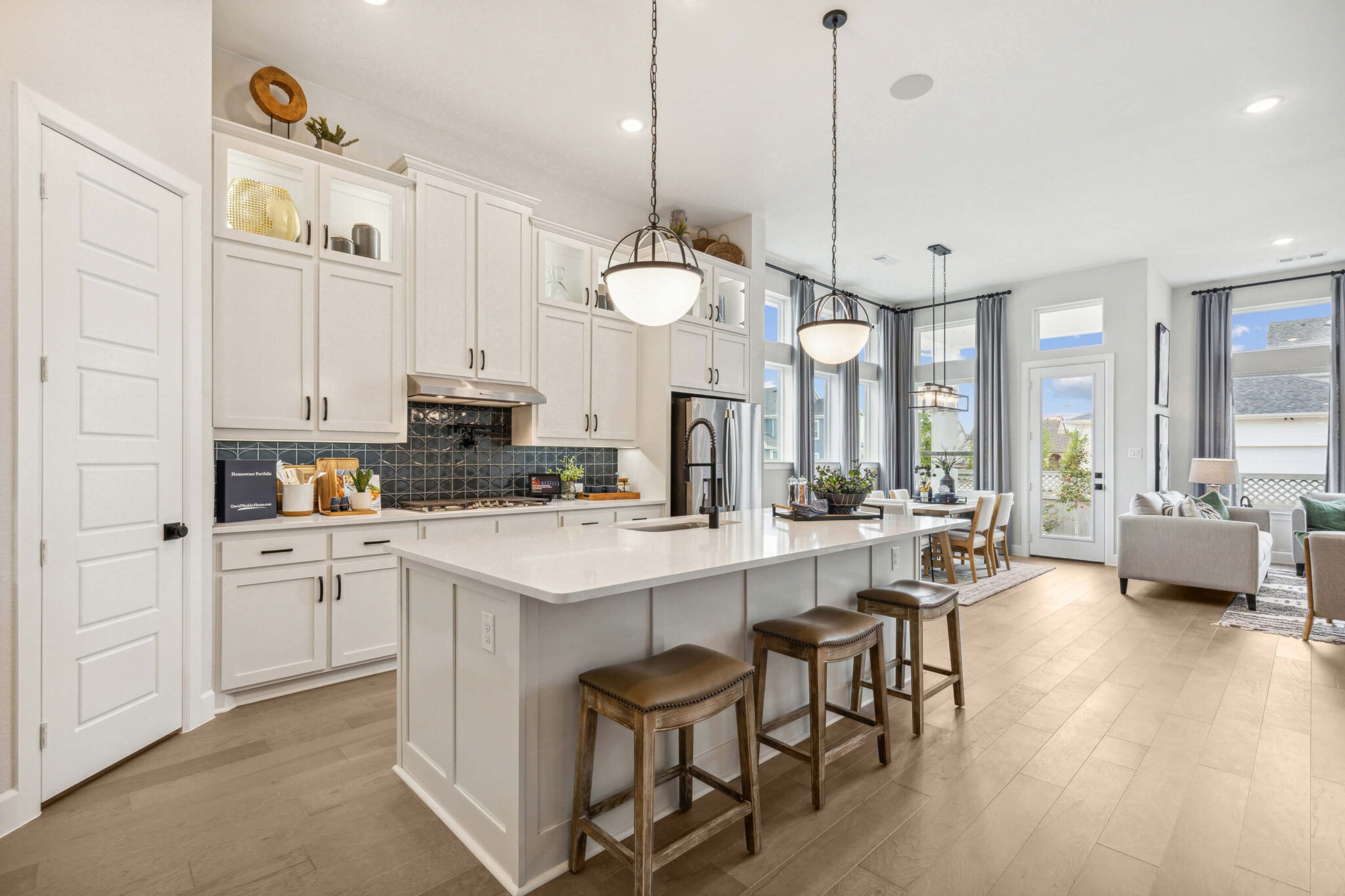New David Weekley Homes models in Goodland, TX