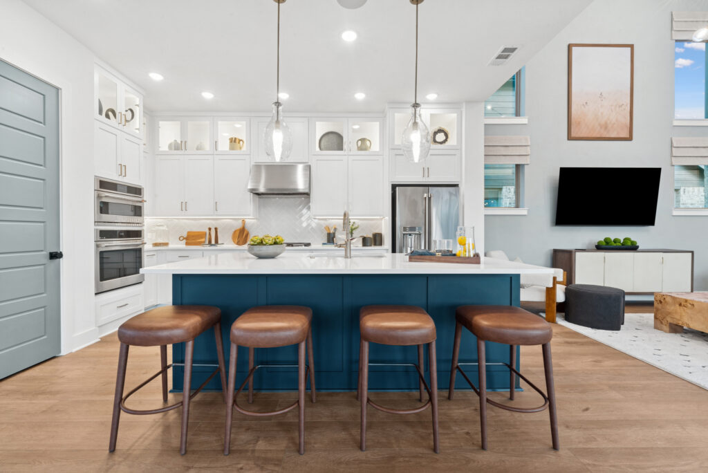 New David Weekley Homes models in Goodland, TX